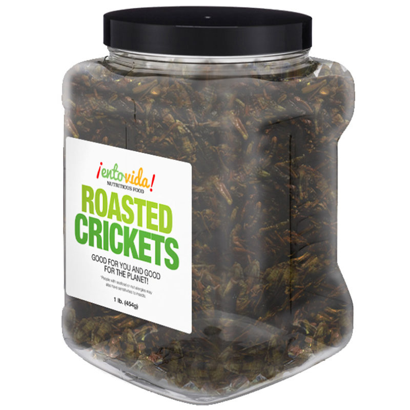 WHOLE ROASTED CRICKETS | ENTOMARKET | EDIBLE INSECTS