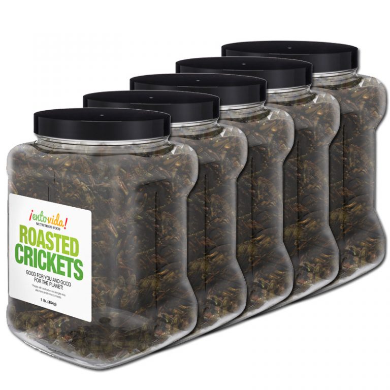 WHOLE ROASTED CRICKETS | ENTOMARKET | EDIBLE INSECTS