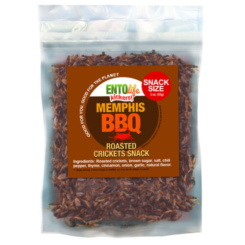 Smokey BBQ Roasted Crickets | EntoMarket | Edible Insects