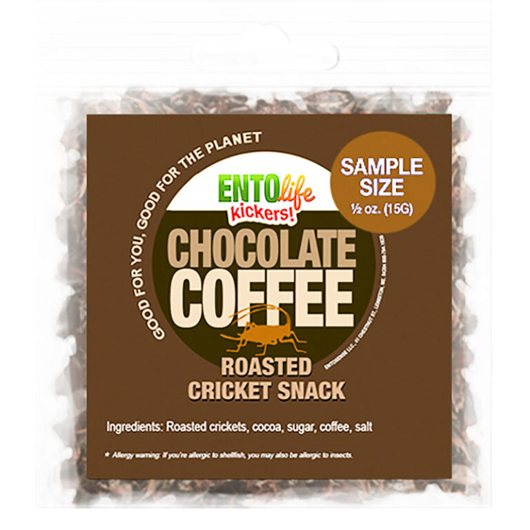Chocolate Coffee Crickets | EntoMarket | Edible Insects