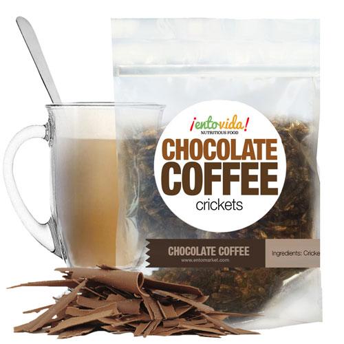 Chocolate Coffee Crickets | EntoMarket | Edible Insects