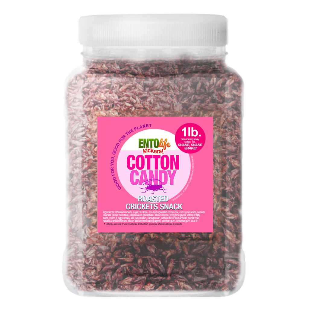 Crickets By The Pound | Cotton Candy - Edible Insects