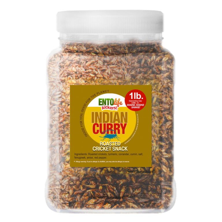 Curry Crickets | EntoMarket | Edible Insect Marketplace