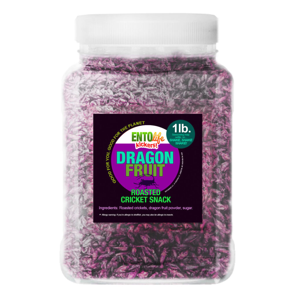 Crickets By The Pound | Dragon Fruit - Edible Insects