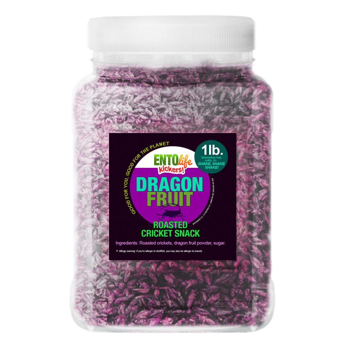 Crickets By The Pound | Dragon Fruit - Edible Insects