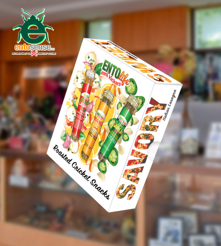 Mini-Kickers Flavored Cricket Snacks Gift Box - Edible Insects