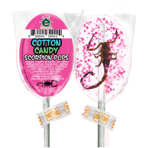 Scorpion Pops | Real Scorpions Encased in a Candy Sucker - Edible Insects