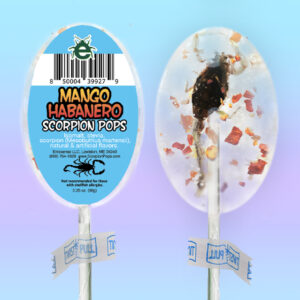Scorpion Pops | Real Scorpions Encased in a Candy Sucker - Edible Insects